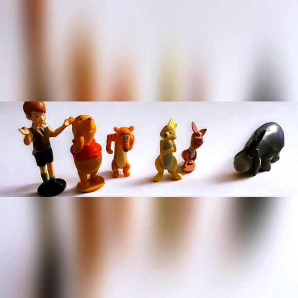 Disney | Other | Vintage Rare Winning The Pooh Figures | Poshmark